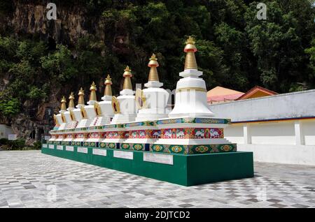 Dudjom New Treasure Buddhist Society building in Ipoh, Malaysia Stock ...