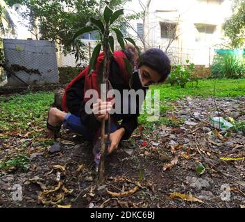 Hobby concept, Young asian woman learning and practice playing chords ...