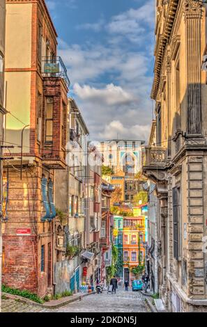 Balat district, Istanbul, HDR Image Stock Photo - Alamy