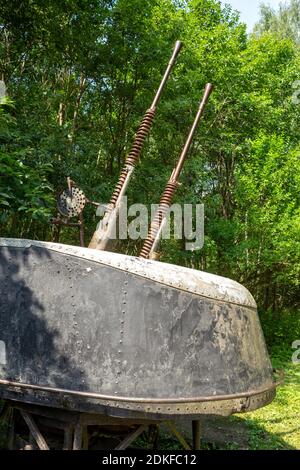 Pereslavl-Zalessky, Russia - July 25, 2018: SS-N-3 Shaddock, turbojet ...