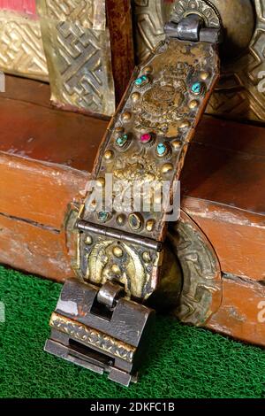Samstanling Tibetan monastery in Nubra Valley, Sumur, Ladakh region ...