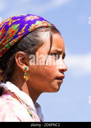 Ladakhi girl in traditional dress Ladakh Festival Leh Ladakh Jammu and ...
