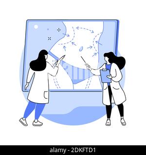 Body contouring abstract concept vector illustration Stock Vector Image ...