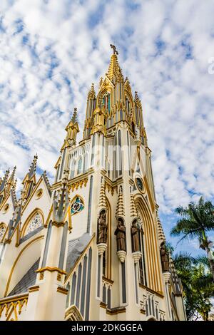 Architecture of Our Lady of Lourdes Catholic Church, Rio de Janeiro ...