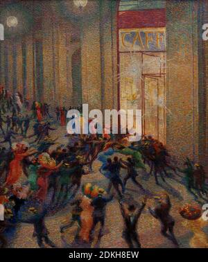 Umberto Boccioni (1882-1916). Italian painter and sculptor in the genus ...