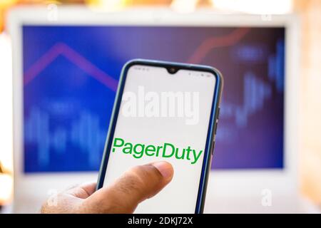 Brazil. 9th Dec, 2020. In this photo illustration the Proofpoint logo ...