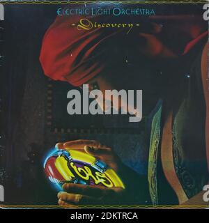 Electric light orchestra,Discovery album cover Stock Photo - Alamy