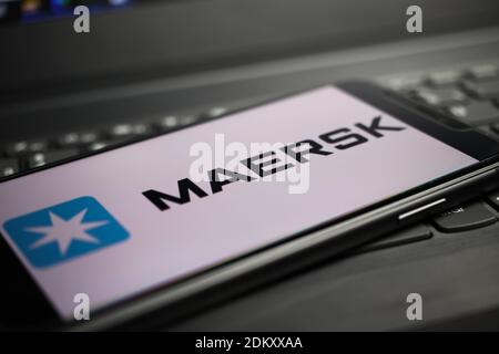 Maersk Line logo Stock Photo - Alamy
