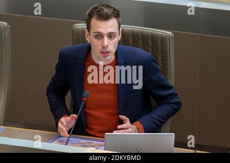 PVDA - PTB Jos D'Haese pictured during a plenary session of the Flemish ...