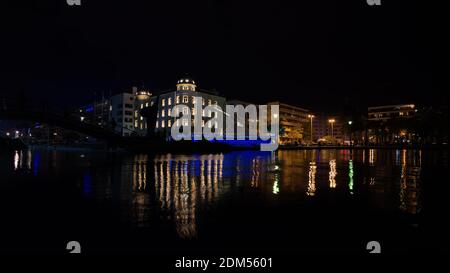 VOLOS, GREECE - Dec 12, 2020: Volos city, Greece, the city of Volos ...