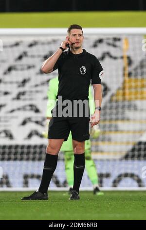 Referee Robert Jones during the Premier League match at the London ...