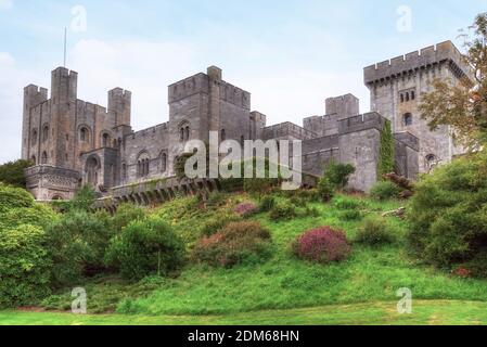 Wales, Gwynedd, Bangor, Penrhyn Castle, Penryhn Castle Railway Museum ...