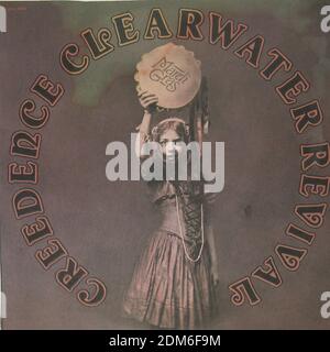 CCR Creedence Clearwater Revival - Vintage vinyl album cover Stock ...