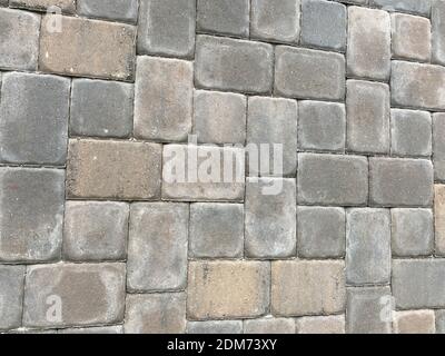 tan brick pavers sidewalk texture Stock Photo - Alamy