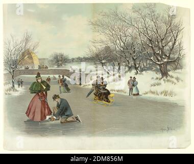 People sledding in Central Park after an overnight snowstorm on ...