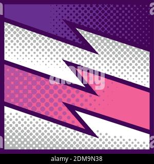 Halftone comic cartoon background vector illustration Stock Vector ...