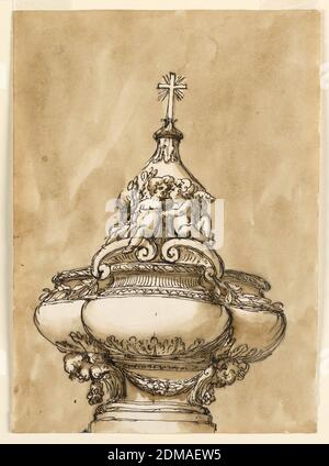 Drawing, Baptismal Font, ca. 1775 Stock Photo - Alamy
