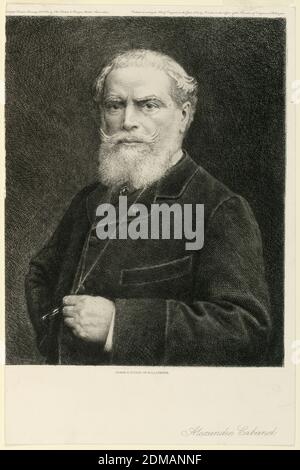 Benjamin B. French, half-length portrait, facing left, Scratched on ...