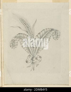 Drawing, Design for a Corsage, ca. 1830 Stock Photo - Alamy