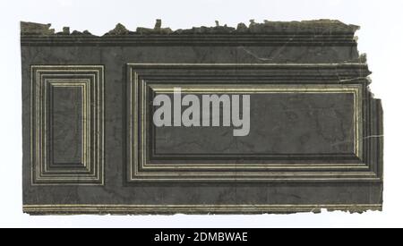 Dado (France); block-printed on handmade paper Stock Photo - Alamy