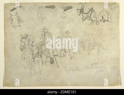 Drawing, Talbots Battery, 1862 Stock Photo - Alamy
