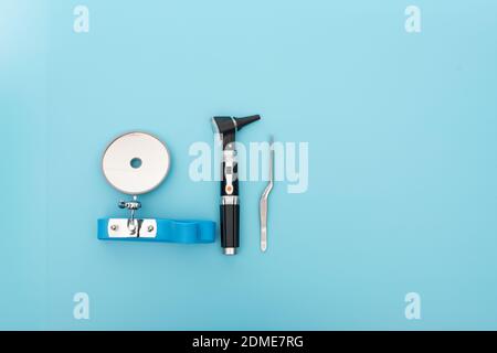 The otoscope is a specialized medical device used in the ear, throat ...