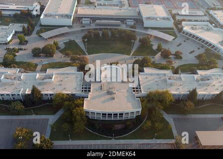 A general view of the Buchanan High School campus, Saturday, Oct. 31 ...