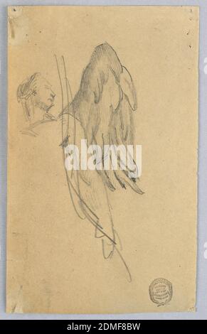 Angel looking left Stock Photo - Alamy