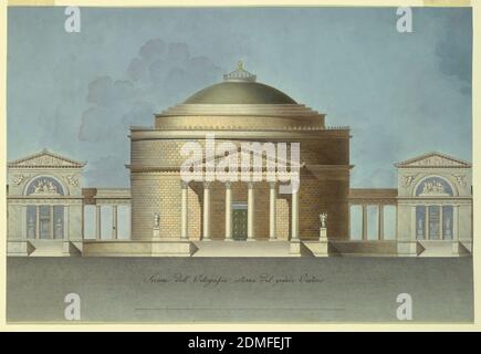 Dome Architecture Drawing