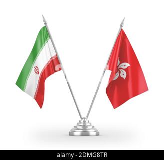 Hong Kong and Iran flags. 3D Waving flag design. Hong Kong Iran flag ...