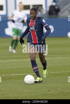 Kadidiatou Diani from PSG In action during the match between Paris ...