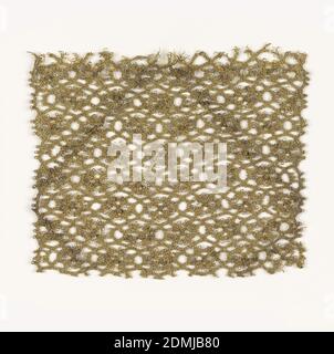 Fragment; metallic strips wrapped around linen core Stock Photo - Alamy