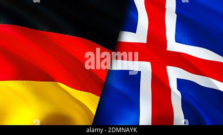 Iceland vs Germany Stock Photo - Alamy