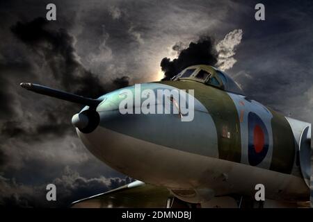 The Avro Vulcan is a jet-powered tailless delta wing high-altitude ...