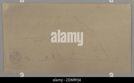 Drawing, Iceberg, Labrador, Newfoundland or Nova Scotia, 1859 Stock ...
