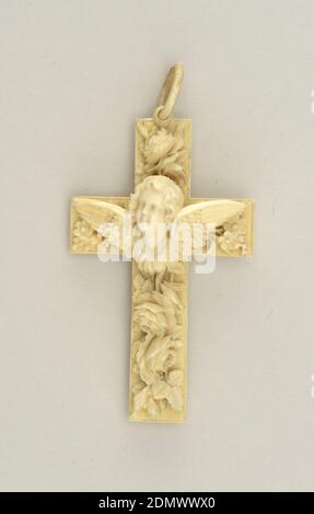 Pendant ivory cross Cross; carved ivory Stock Photo - Alamy
