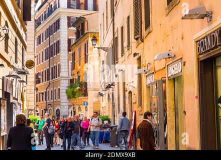 Via dei Giubbonari, Rome, Italy, Europe Stock Photo - Alamy