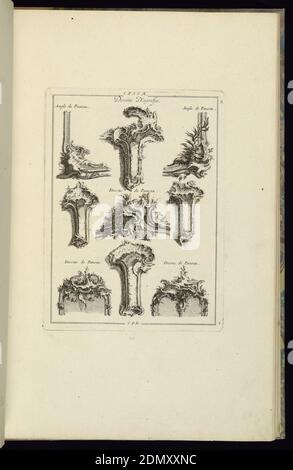 Desseins D'Agraffes, François de Cuvilliés the Elder, Belgian, active ...