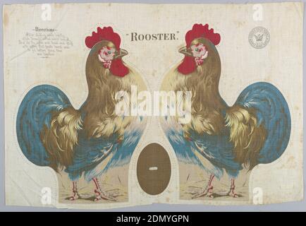 Rooster in right profile Stock Photo - Alamy