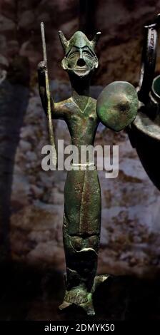 The bronze Bovine hides God - Ingot God-from Enkomi, 12th century BC ...