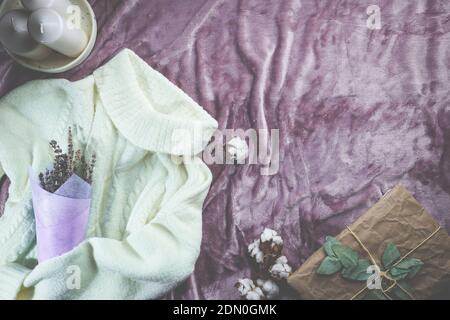 Women fashion cloth, accessories and office equipment. Flat lay female ...