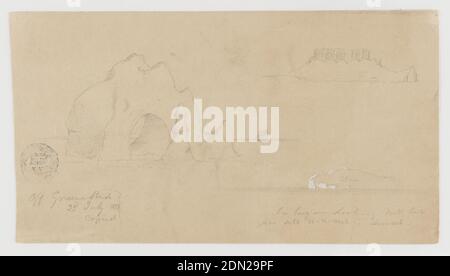 Drawing, Sketches of Icebergs, 1859 Stock Photo - Alamy