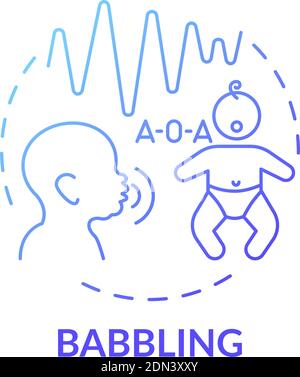 Babbling concept icon Stock Vector Image & Art - Alamy