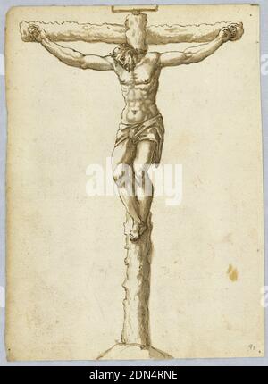 Drawing, The Crucifixion, late 16th–early 17th century Stock Photo - Alamy