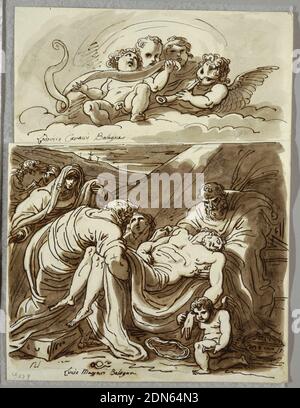 Drawing, Study of Winged Putto in Three Quarter Profile, 16th–19th ...