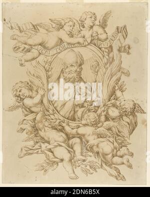 A drawing from the 17th century representing the Kloster Töss in ...