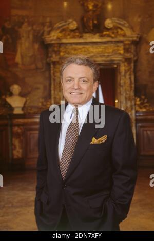 File photo of late French Journalist and Broadcaster Jacques Martin ...