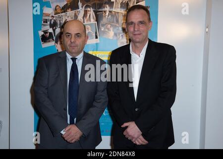 Croatian Ambassador in France Ivo Goldstein, Marika Bret, Chief Editor ...