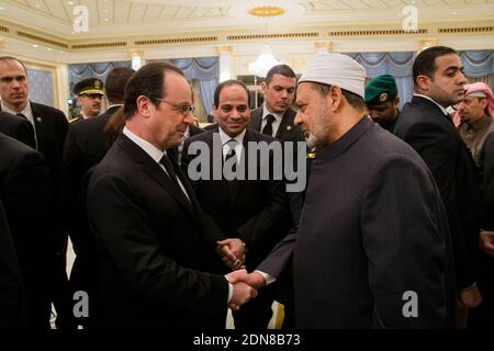 A photo of Ahmed El-Tayeb Grand Imam of al-Azhar, right, and Pope ...