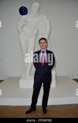 Christophe Beaux attending a private viewing of the Jeff Koons ...